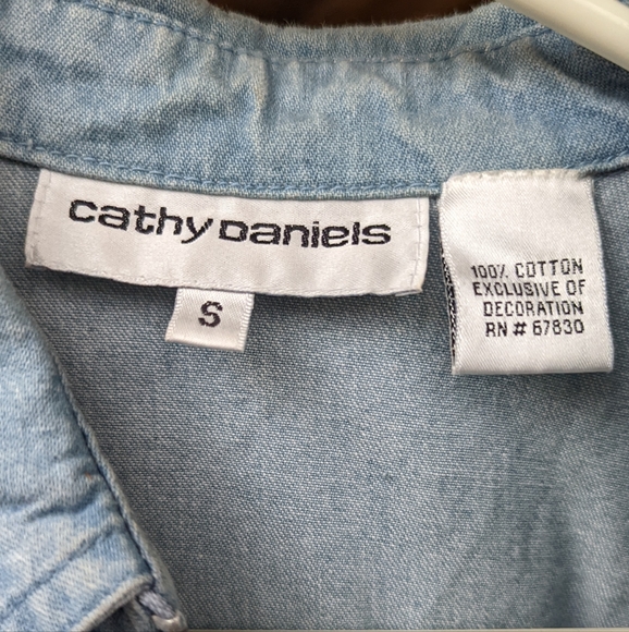 Cathy Daniels | Jackets & Coats | Sparkly Jean Jacket | Poshmark